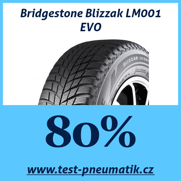 Bridgestone Blizzak LM001 EVO: 83 %, 2 recenze, od 1 692 Kč | Test ...